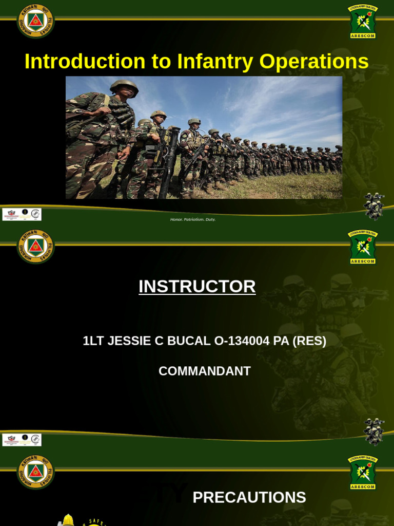 Introduction-to-Infantry-Operations | PDF | Platoon | Company (Military ...