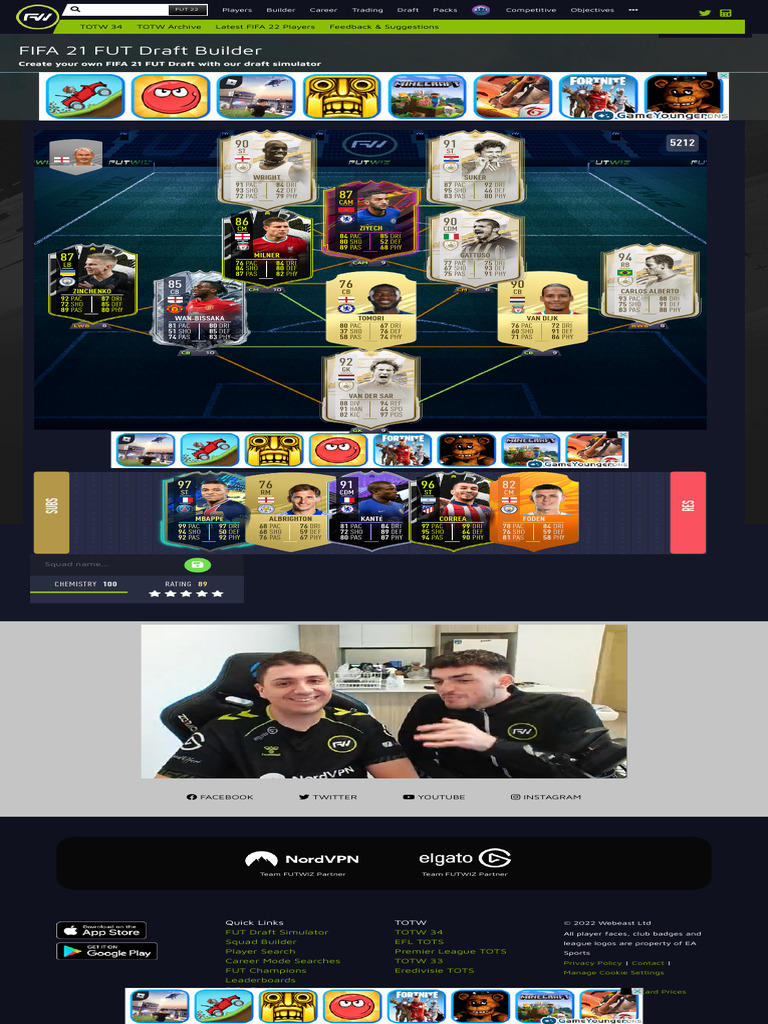 FIFA 21 FUT Draft Simulator Guide | PDF