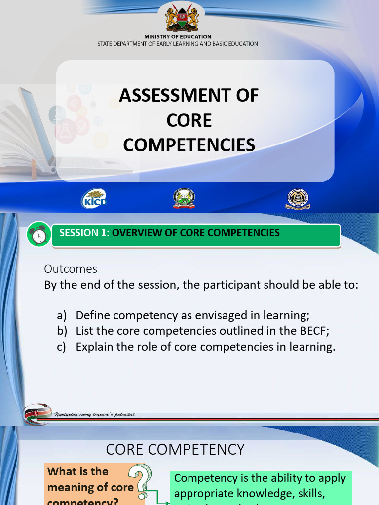 Assessment of Core Competencies | PDF | Learning | Creativity