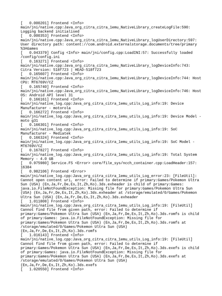 Citra Log | PDF | Computer Science | Computer Engineering