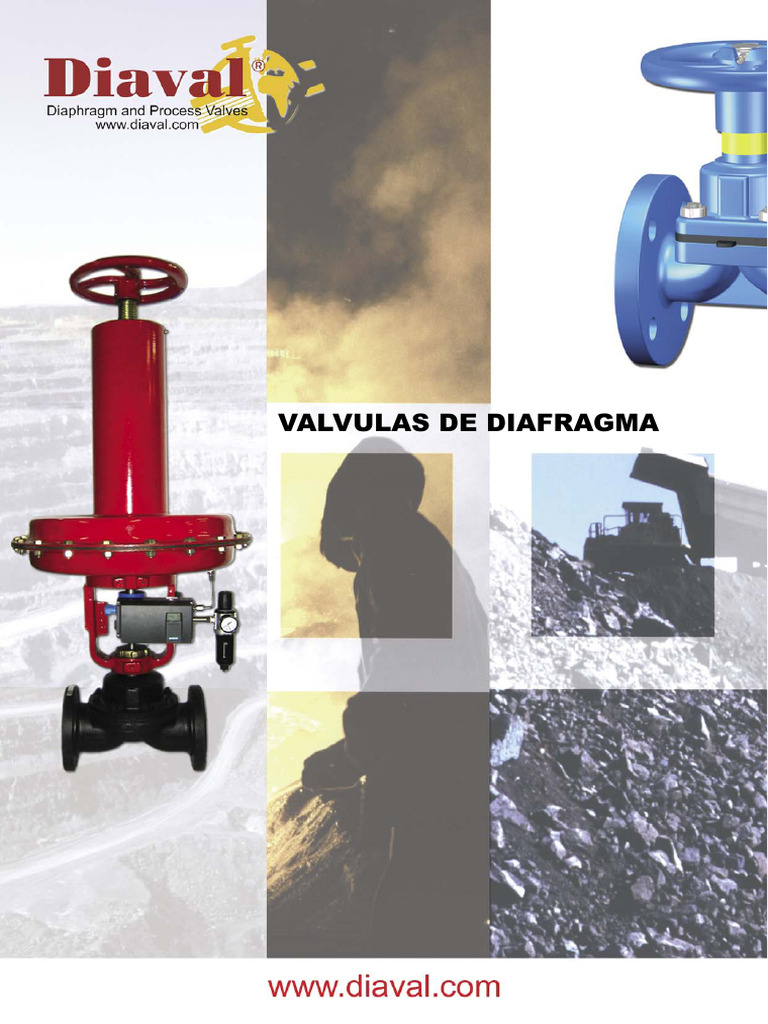 Valvulas Diafragma DIVAL | PDF | Solenoide | Acero