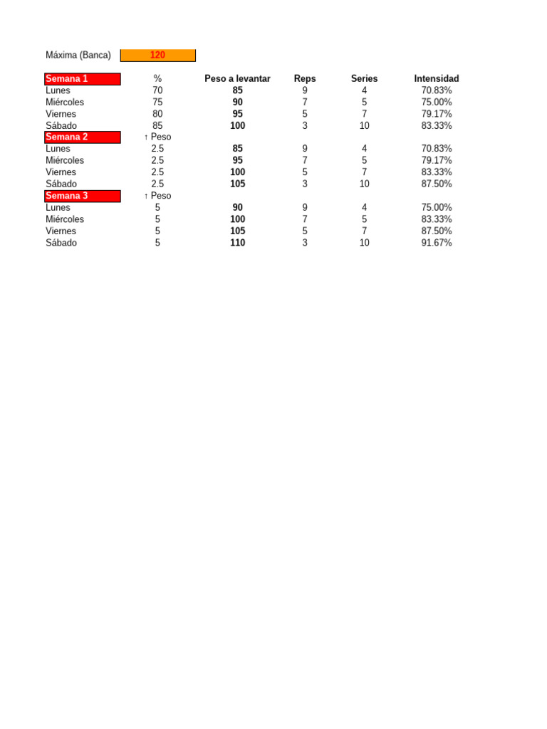 Smolov JR Rutina 1 | PDF