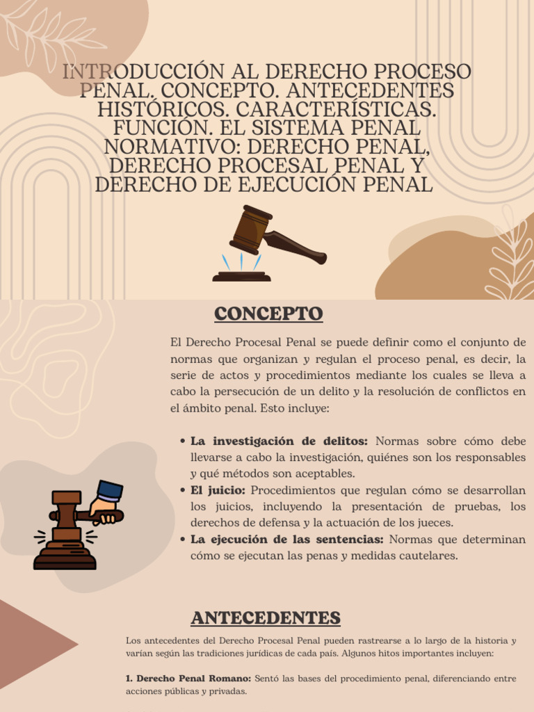 Copia de TRI PDF | PDF | Derecho penal | Ley procesal