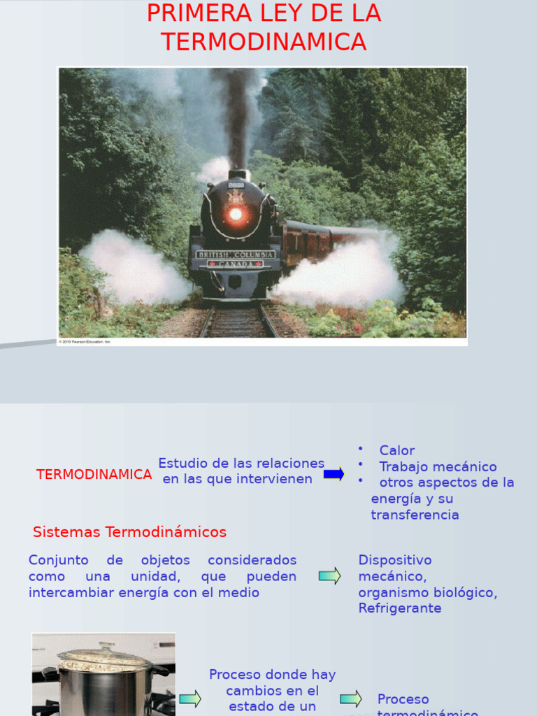 Primera Ley Termodinamica 2021-03 | PDF | Termodinámica | Calor