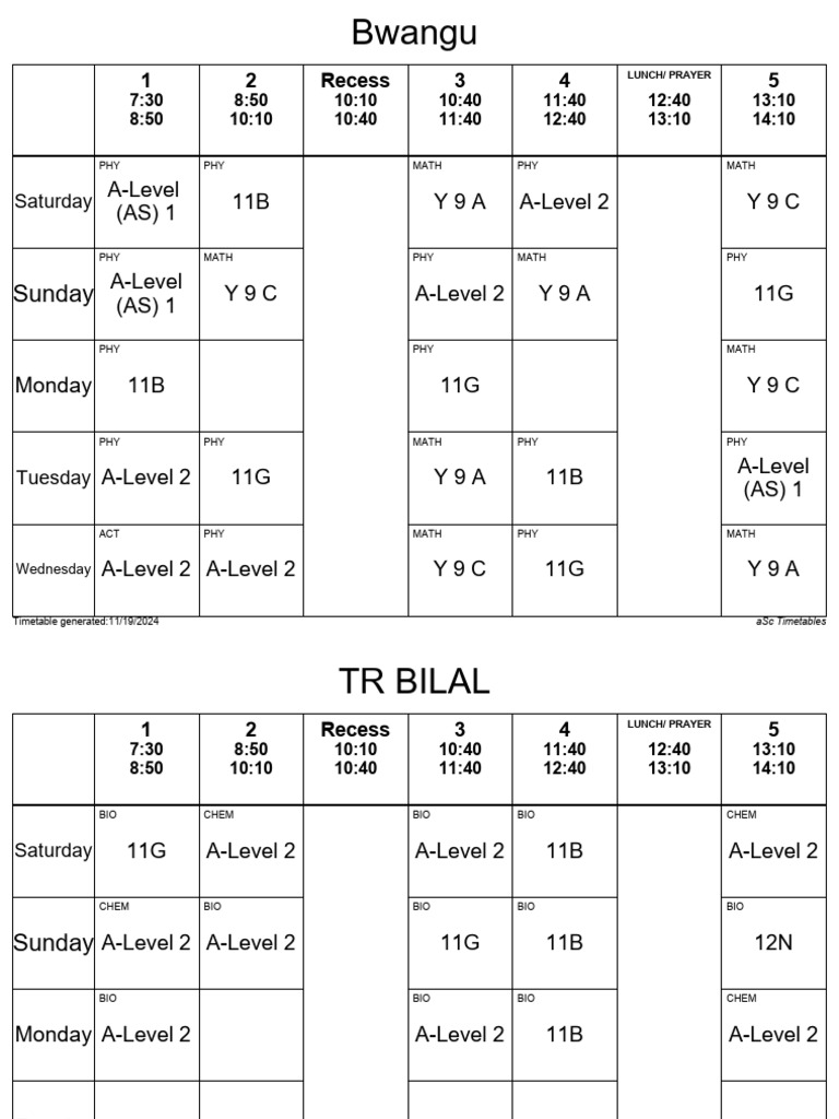 19-11-2024 High School TRS | PDF