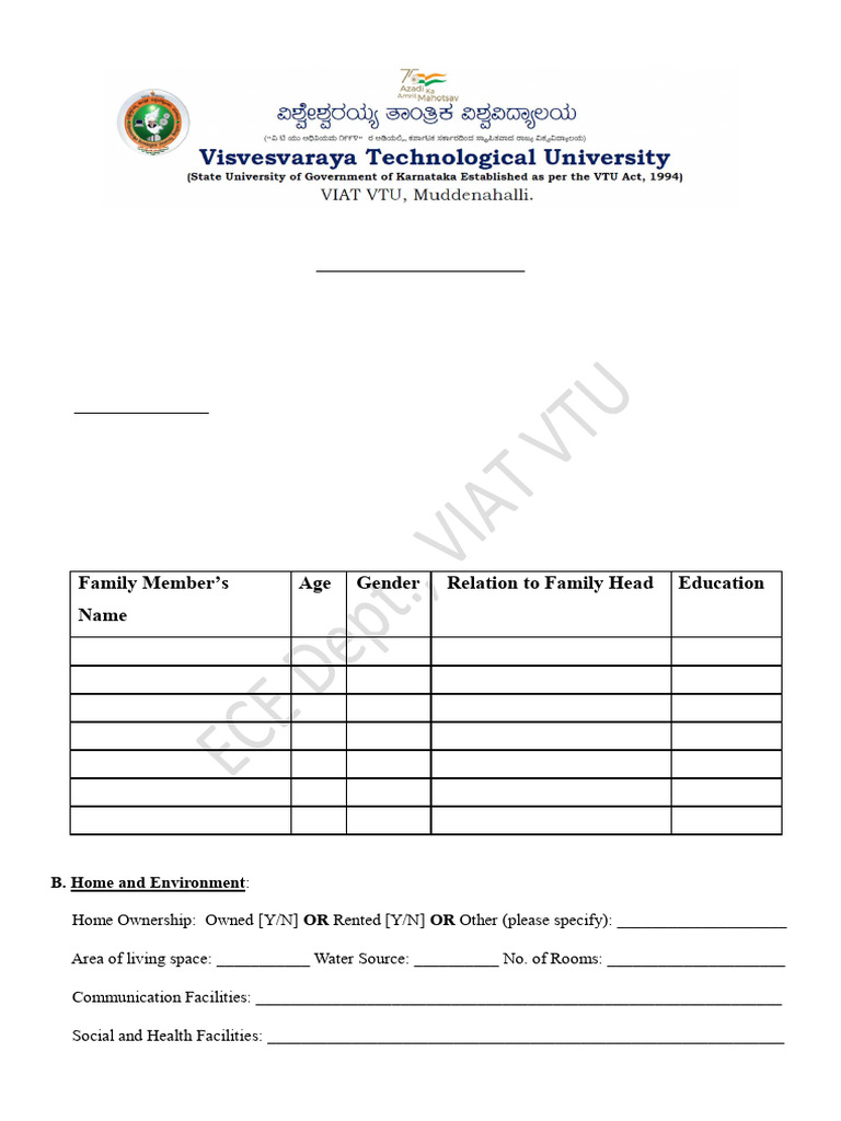General Health Survey Template | PDF