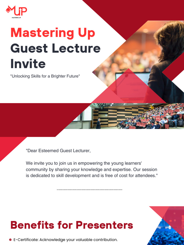 Mastering Up - Guest Invitation | PDF | Nasa | Flight