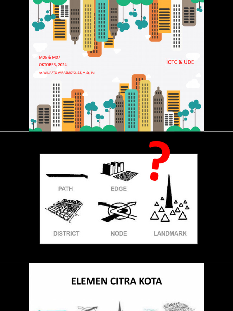 06 & 07 - Elemen Fisik Urban Design - Update | PDF
