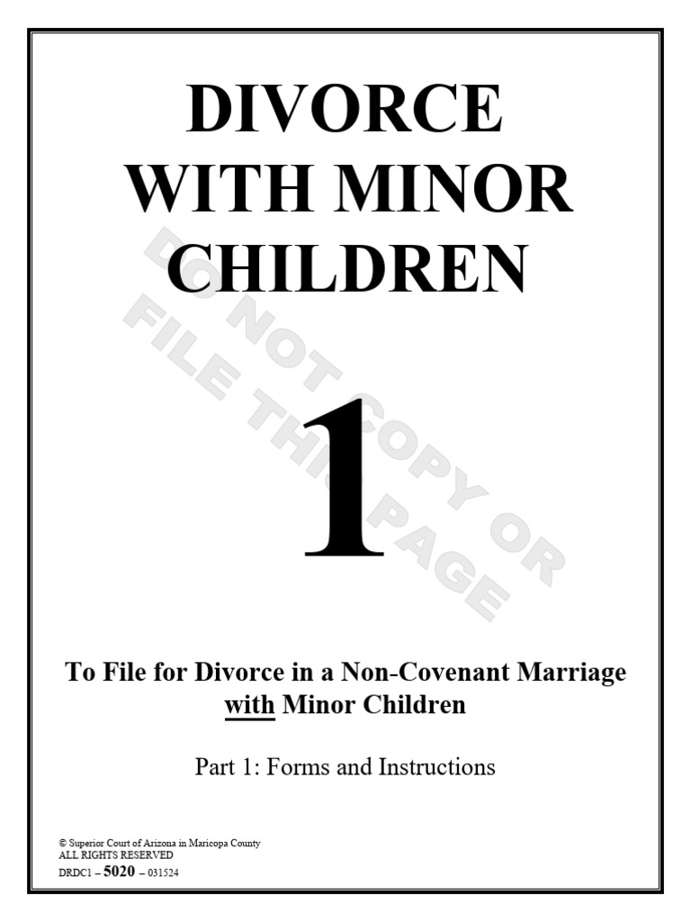Divorce With Children | PDF | Alimony | Child Support