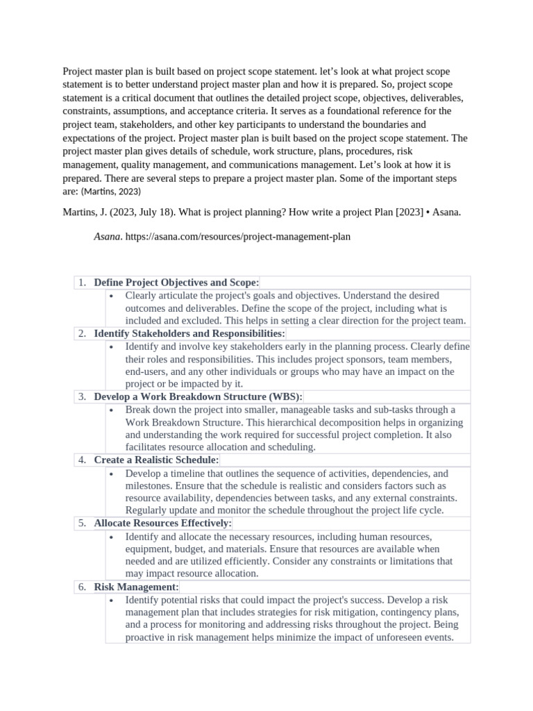 Project Planning Essentials | PDF | Project Management | Business