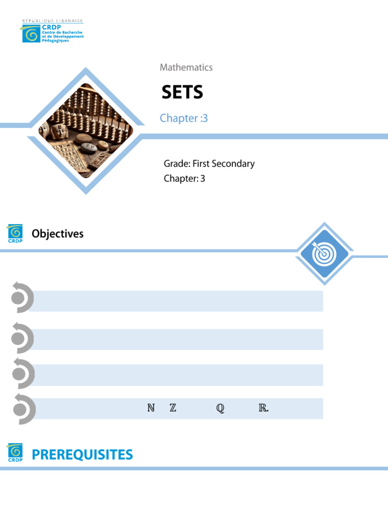 Gr10 - ch03 Sets | PDF | Set (Mathematics) | Field (Mathematics)