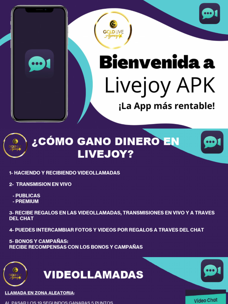 Cómo Ganar Dinero en Livejoy | PDF | Chat en linea | ciberespacio