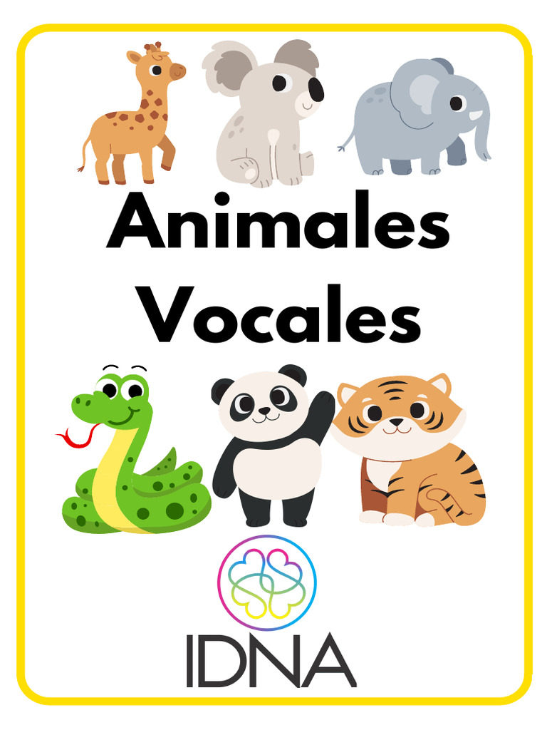 Animales Vocales | PDF