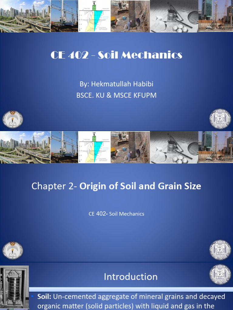 Soil Mechanics 2 | PDF | Rock (Geology) | Soil Mechanics