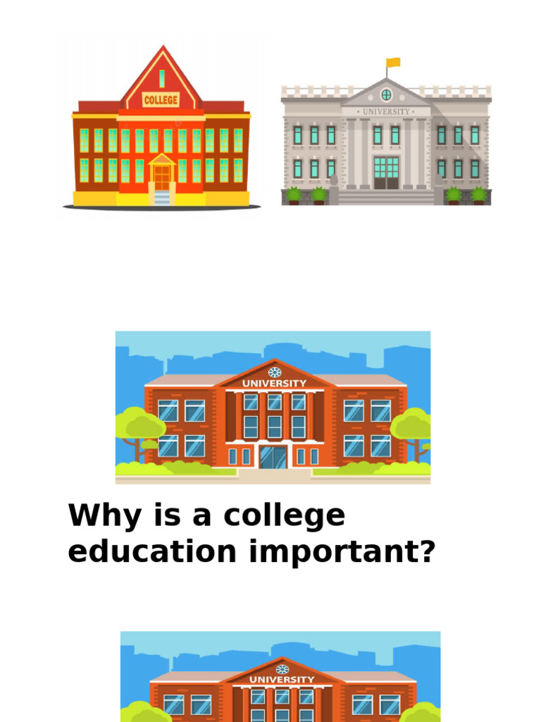 Lesson 9 University-College | PDF | Career & Growth | Self-Improvement