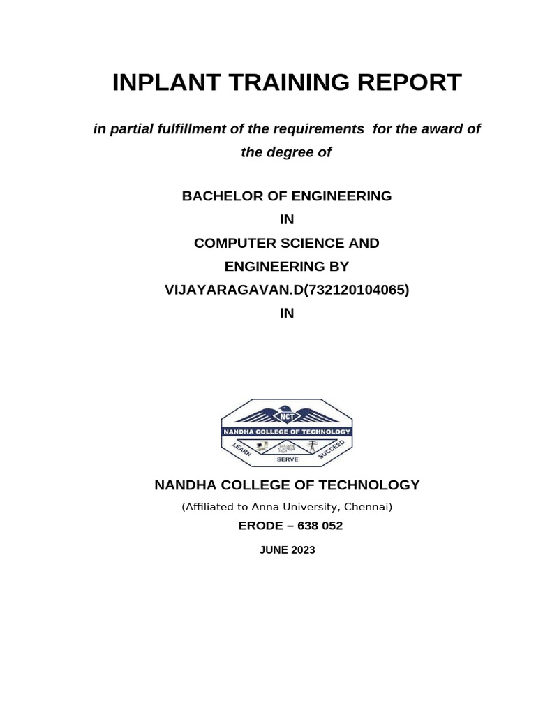 IPT Report (AutoRecovered) | PDF | Html | Web Development