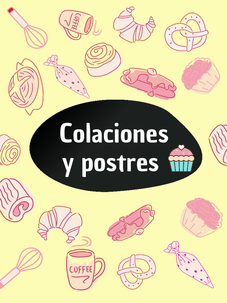Recetas de Postres y Colaciones Saludables | PDF | Malteada | Postres
