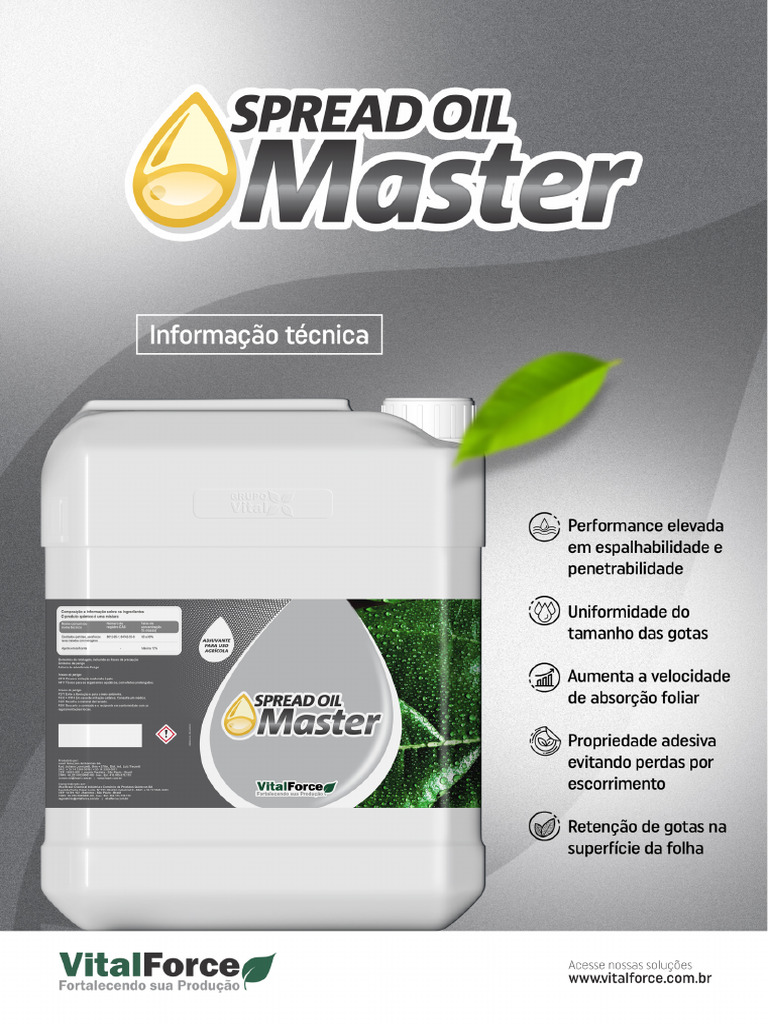 Spread Oil Master | PDF
