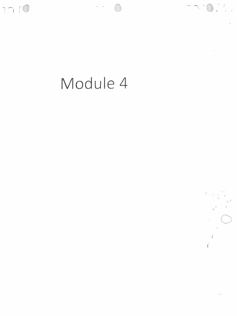 Module 4 Pdf