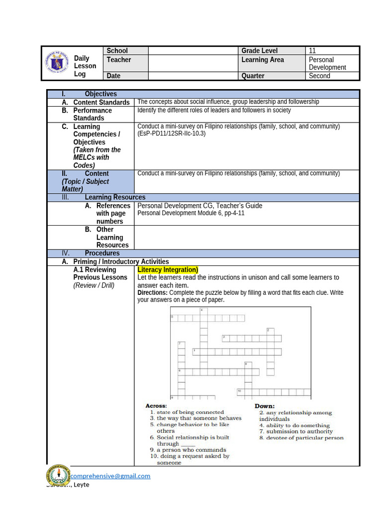 Mini-Survey on Filipino Relationships | PDF | Teachers | Learning