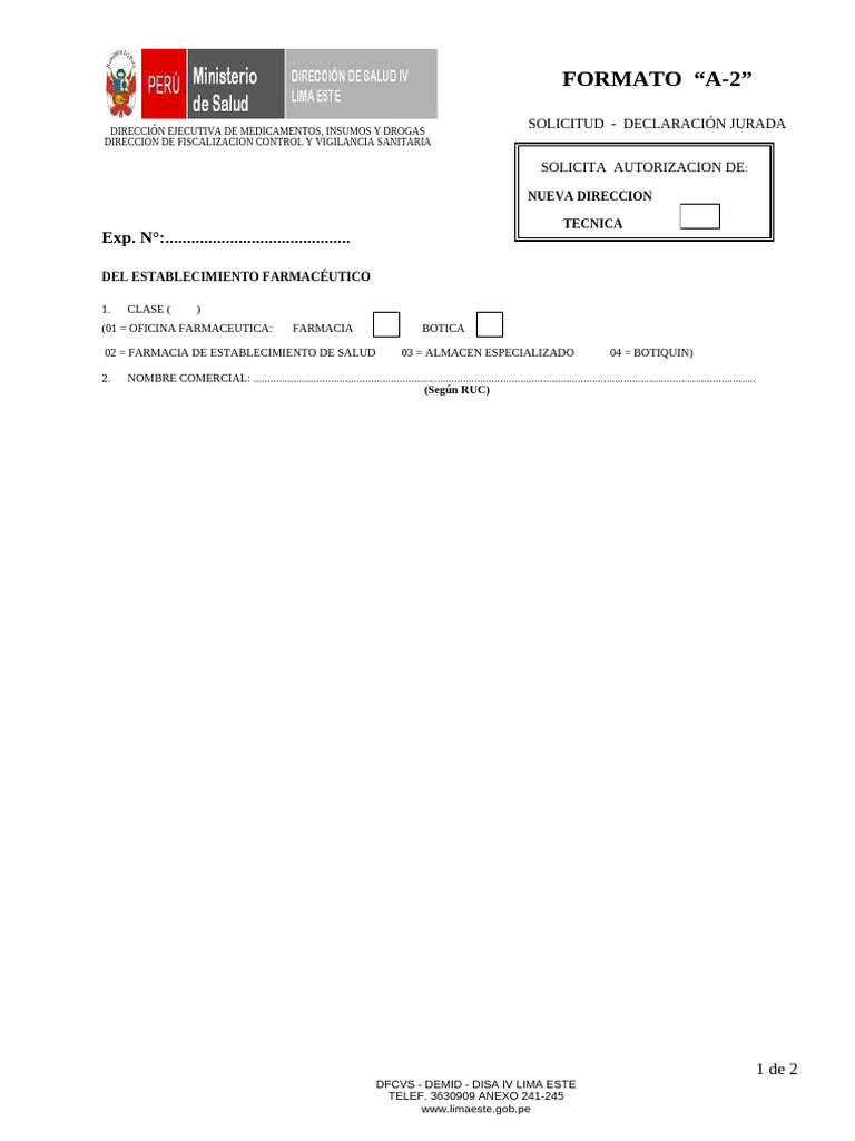 Formato A2 | PDF | Farmacéutico | Farmacia