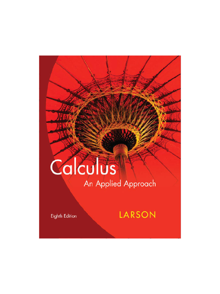 Larson - Calculus - An Applied AApproach 8ed | PDF