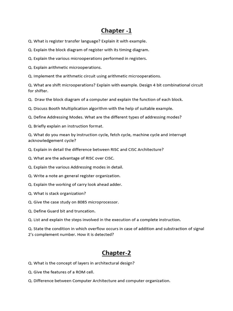 coa question bank | PDF | Central Processing Unit | Cpu Cache