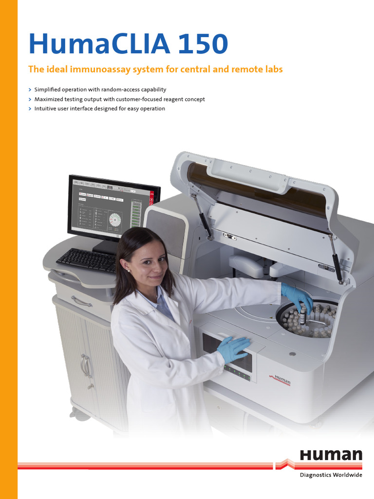 HumaCLIA 150: Advanced Immunoassay System | PDF | Immunoassay