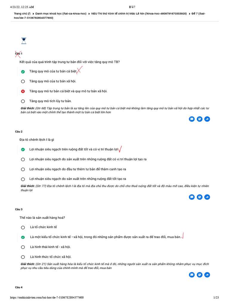 0 Đề 7 KTCT | PDF