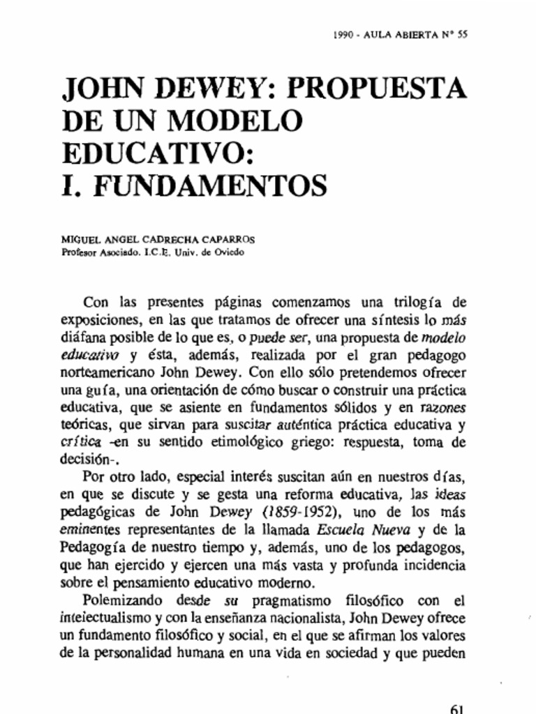 John Dewey | PDF