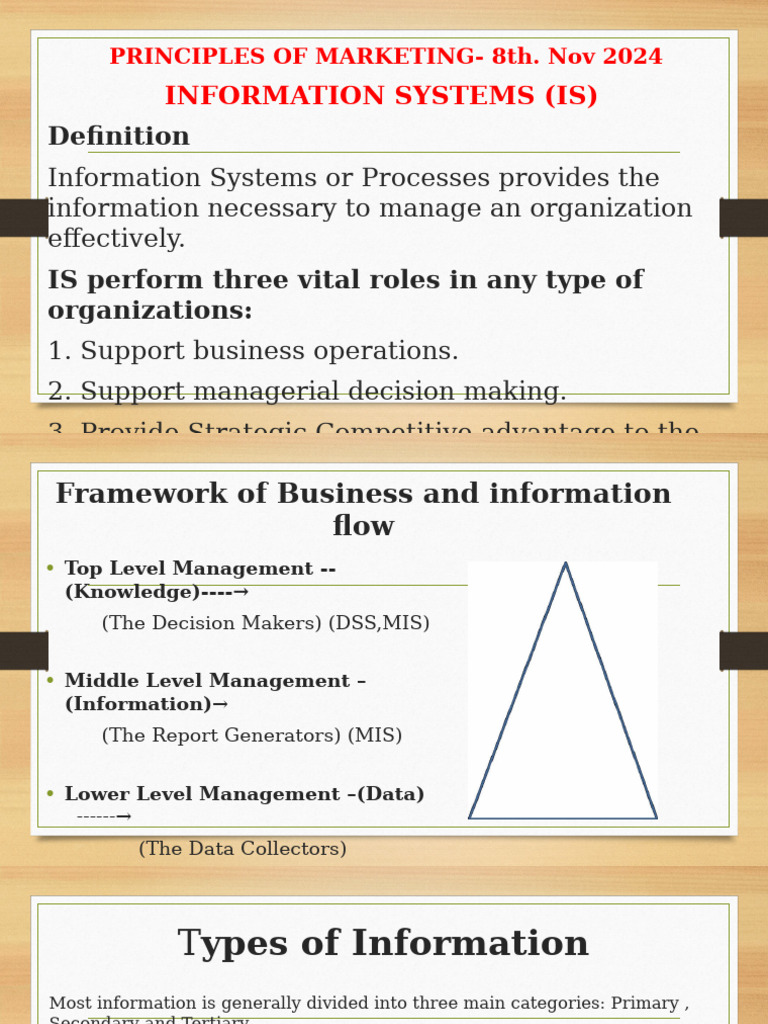 Information Systems - Pri of Mgt.2 | PDF | Information | Artificial ...