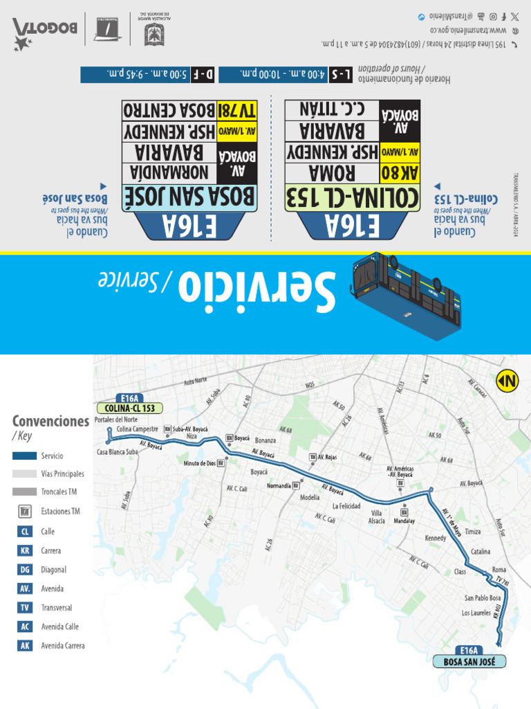 Plegable Ruta E16A | PDF