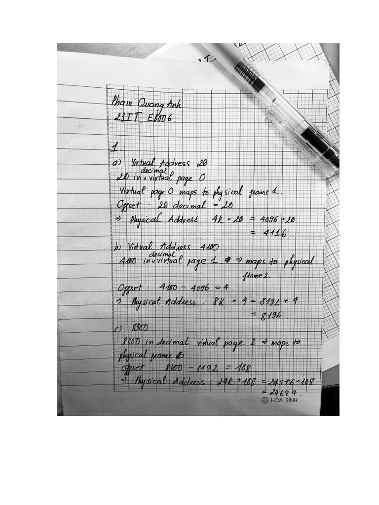 Exercise Chapter 3 | PDF