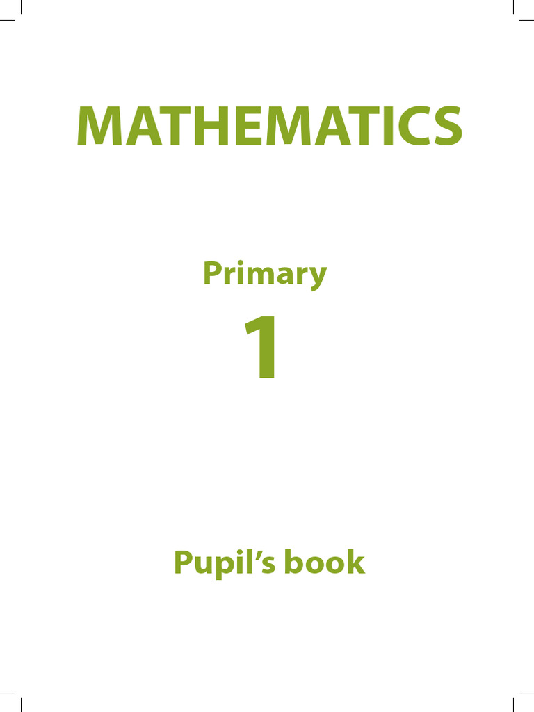 Primary 1 Mathematics Textbook PDF | PDF | Learning | Behavior Modification