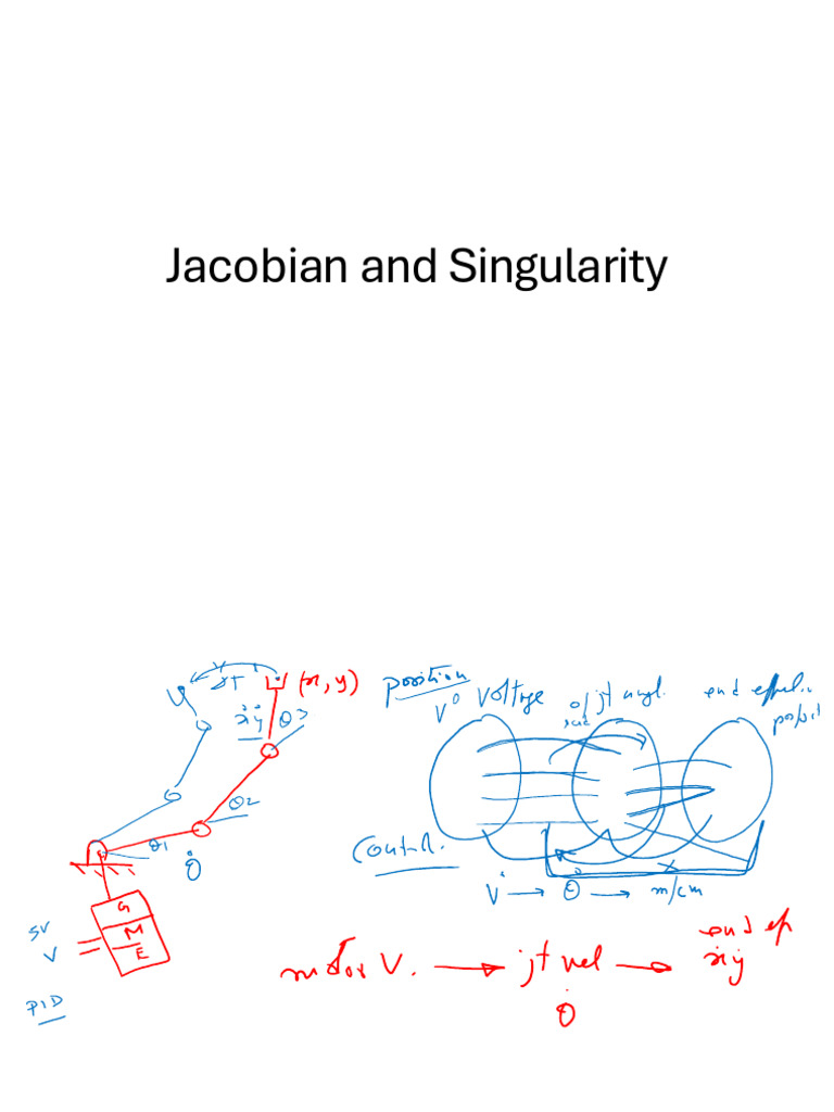Jacobian and Singularity | PDF