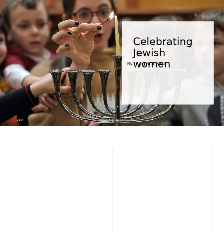 Celebrating Jewish Women Asemberly | PDF