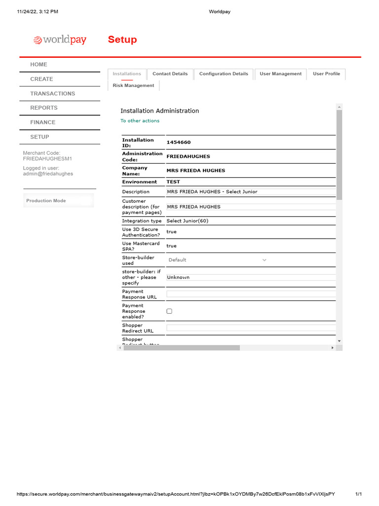 Worldpay | PDF | Cyberspace | Software