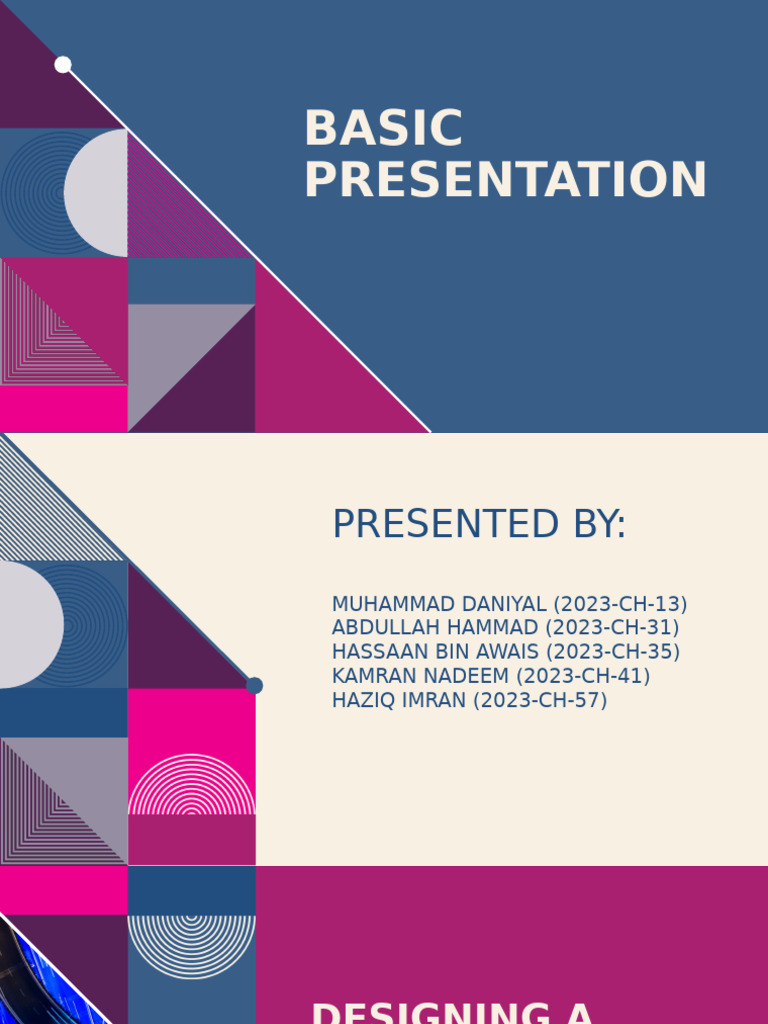 Colorful Abstract Pitch Deck | PDF