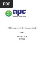 MJ25 AAA Examiner's Report | PDF | Audit | Risk