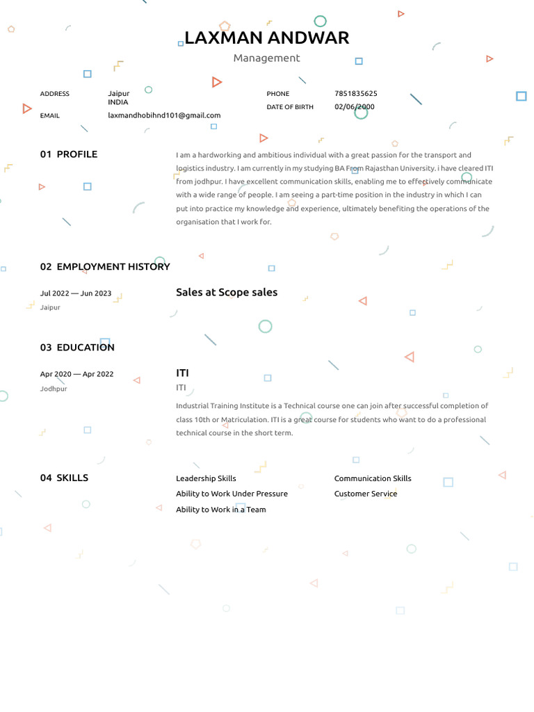 LAXMAN ANDWAR - Management | PDF