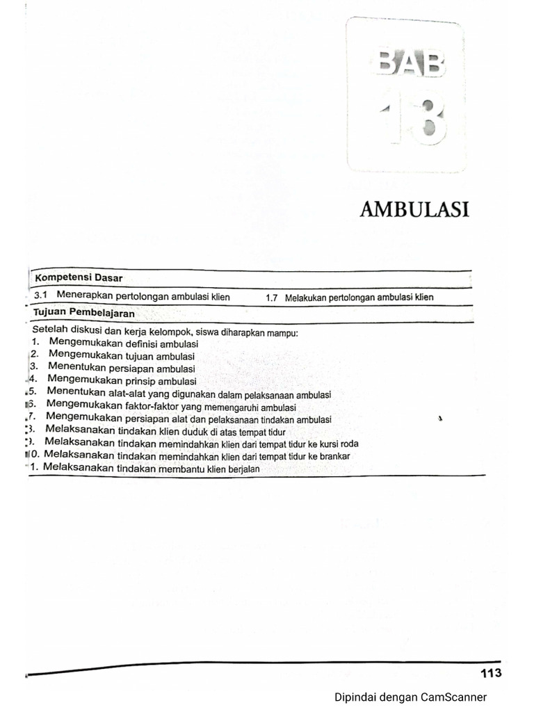 Ambulasi | PDF