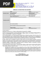 Univerzalni Obrazac Administrativne Zabrane | PDF
