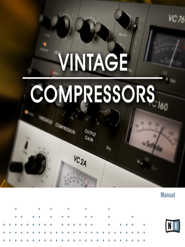 Vintage Compressors Manual English | PDF | Detector (Radio) | Electronics