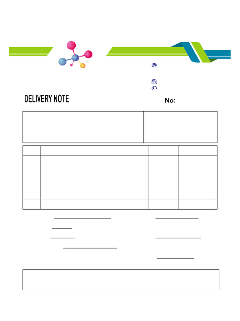 Royal Forage Delivery Note1 | PDF