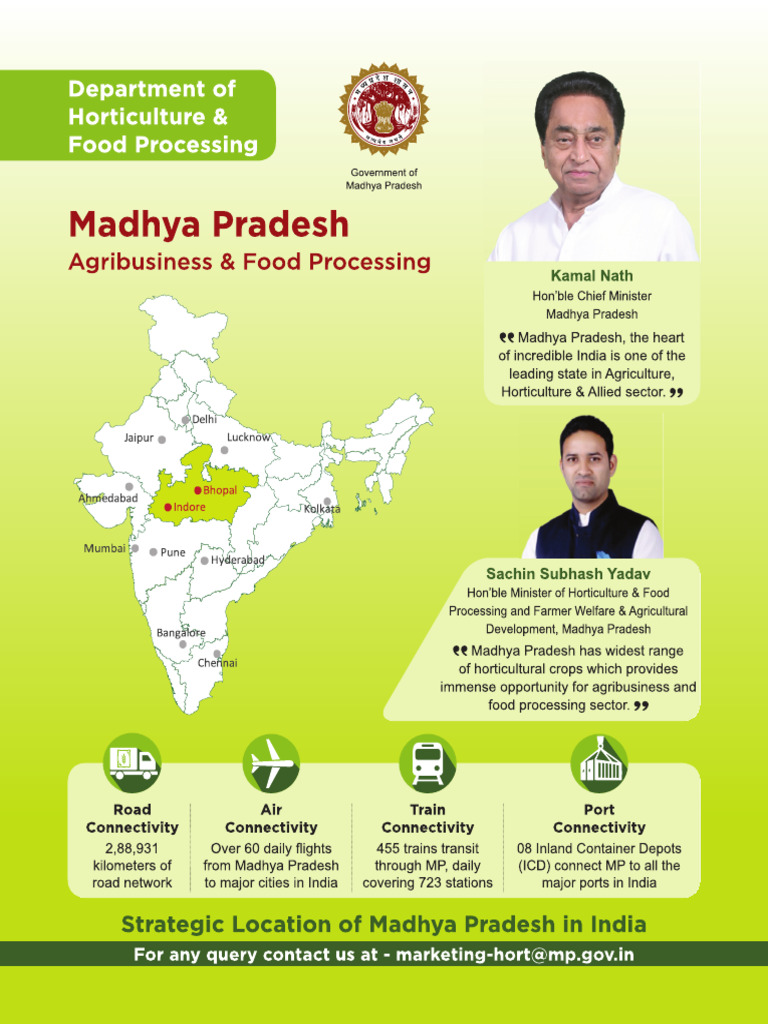 MP Horti & Food Processing Brochure | PDF