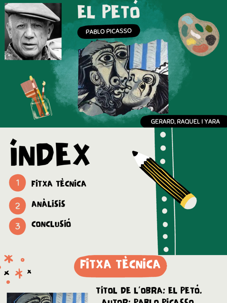 El Petó Pablo Picasso | PDF
