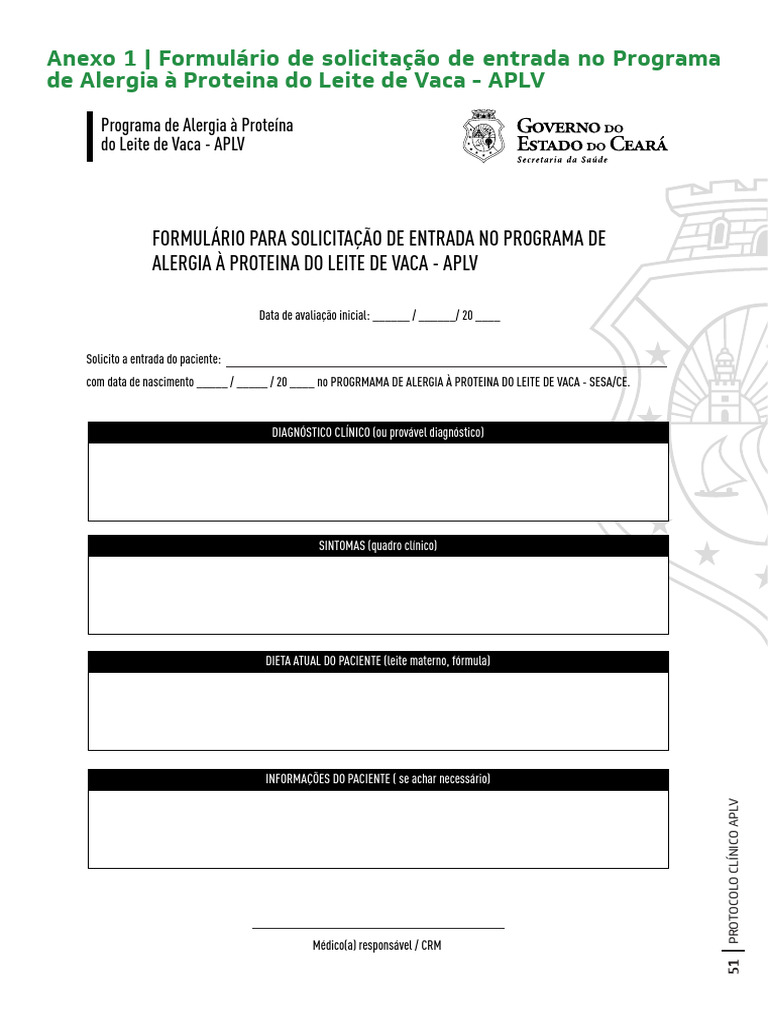 Formulário Estado | PDF