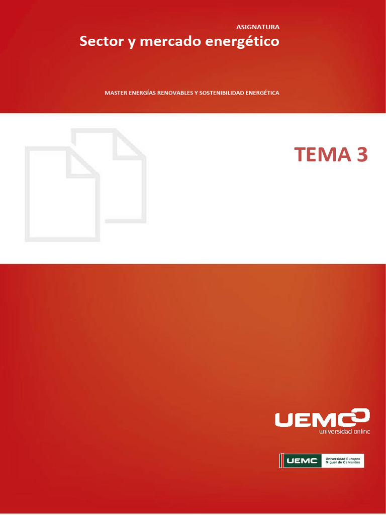 Sector y Mercado Energã©tico | PDF | Energia electrica | Energía renovable