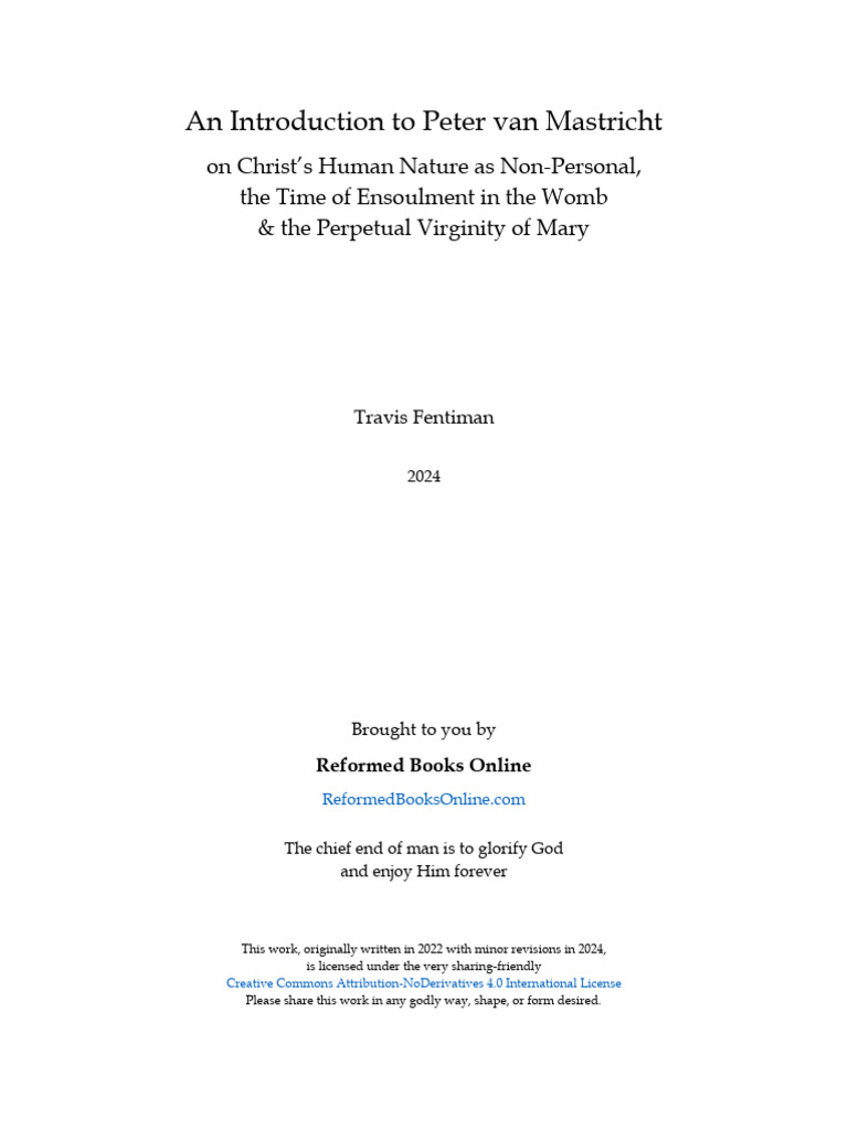 Christ's Nature & Virginity Debate | PDF | Christology | Mary, Mother ...