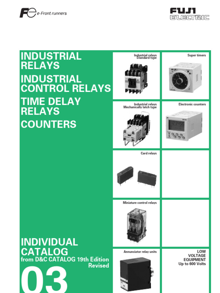 Control Relays | PDF | Relay | Mains Electricity